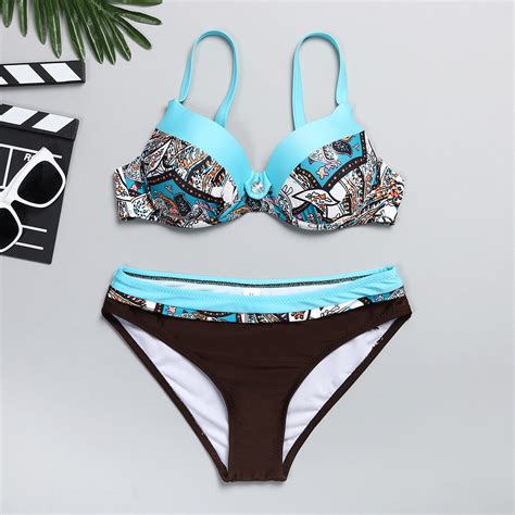 Maillot De Bain Brésilien Sexy Pour Femmes Type Ye Coutures Léopard