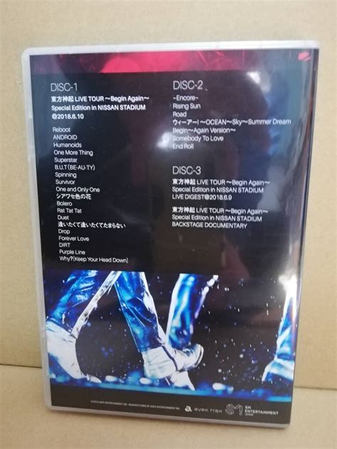 Yahooオークション 【dvd】東方神起 Live Tour ~begin Again~ Speci