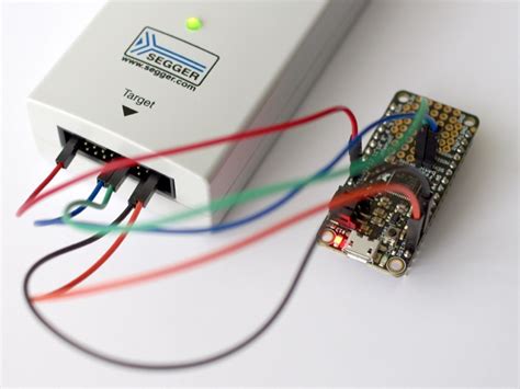 Segger J Link With Adafruit Feather M0 Embedded Computing