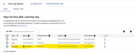 Encryption Deterministic Decrypt String Failed Keyset