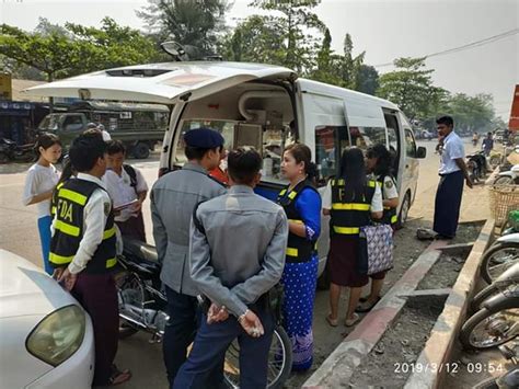 ပဲခူးတိုင်းဒေသကြီး Fda မှ ရွေ့လျားဓာတ်ခွဲယာဉ်ဖြင့် တောင်ငူနှင့်ဖြူး မ