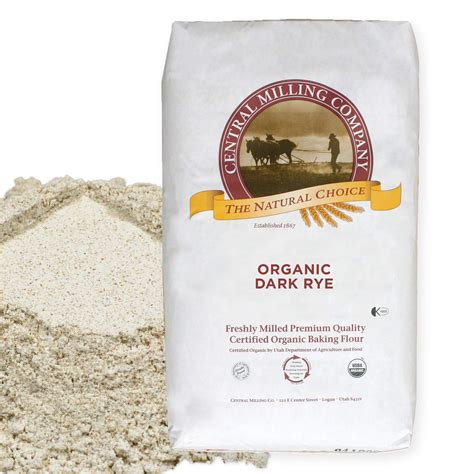 100 Organic Whole Dark Rye Flour 25 Lbs On Galleon Philippines