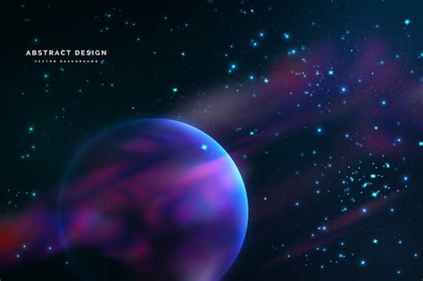 Ruang Dalam Galaxy Latar Belakang Abstrak Untuk Desain Grafis Anda