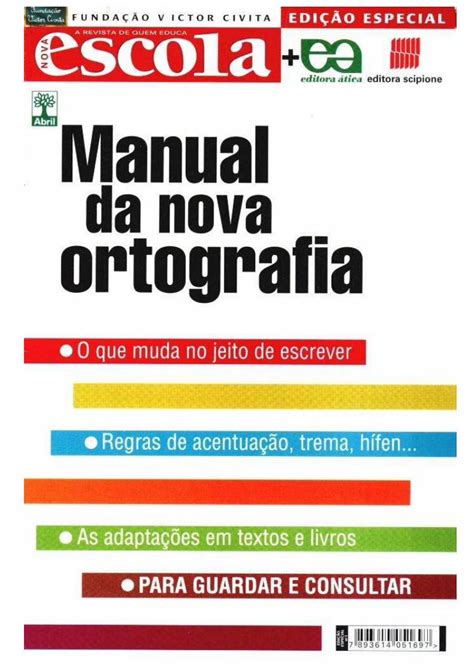 PDF Revista Nova Escola Manual Da Nova Ortografia DOKUMEN TIPS