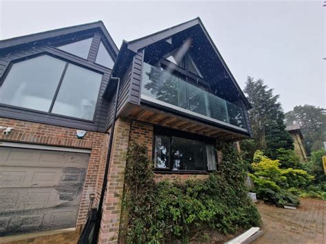 A Frameless Glass Balustrade Installed In Crowborough Brighton