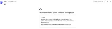 I M A Verified Student But Copilot Don T Connect It Asks Me For A Membership Community