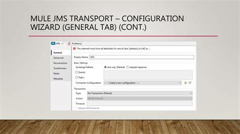 Mule Jms Transport Ppt
