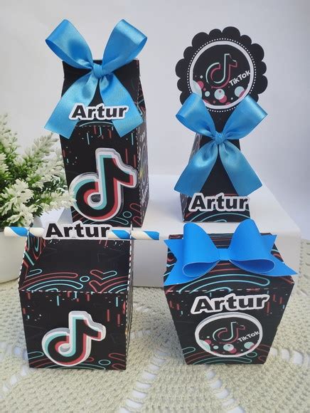 Kit Personalizado Tema Tic Toc 40 Peças Elo7