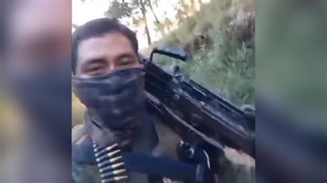 Sicarios Del Cjng Se Graban Presumiendo De Su Arsenal Incluyendo Una