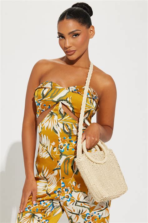 Weekend At A Resort Handbag Tan Fashion Nova