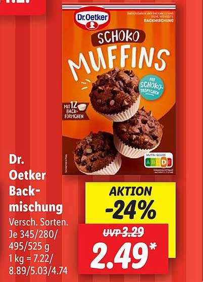 Dr Oetker Backmischung Angebot Bei Lidl 1prospekte De