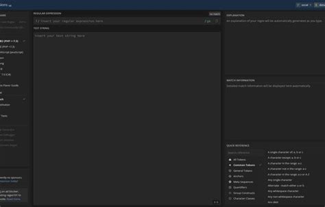 Regular Expressions 101 Extensive Regex Tester And Debugger With
