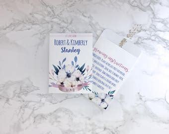 Seed Packet Template Etsy
