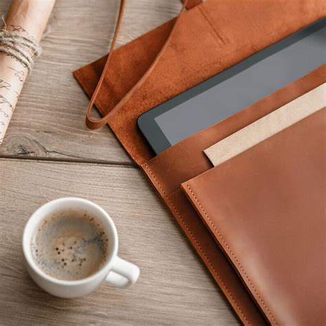 Handmade Leather Folder Personalized Document Holder Leather Etsy