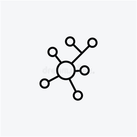 Particle Vecor Icon Set Stock Vector Illustration Of Genome 340446857