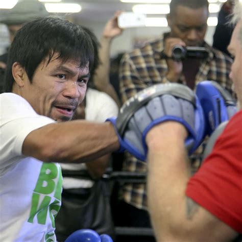 Manny Pacquiao Challenges Floyd Mayweather Jr To Join Negotiating