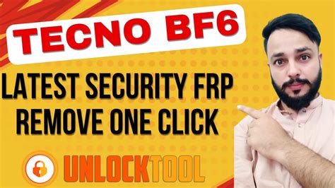 Tecno BF6 Pop 7 FRP Bypass Unlock Tool YouTube