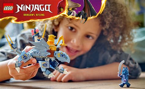 Lego Ninjago Joven Dragón Riyu Juego De Juguetes Con 3 Minifiguras
