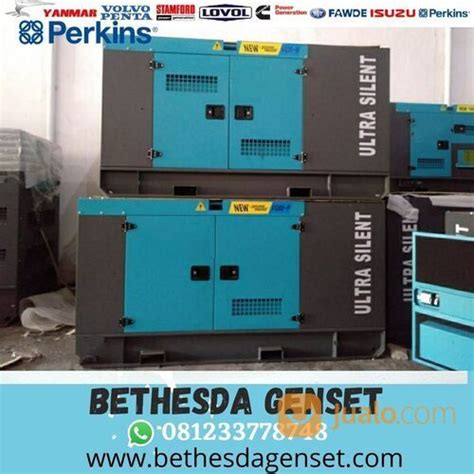 Genset Diesel 65 Kva Perkins Generator Stamford Di Kota Surabaya Jawa