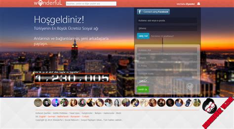 Wonderful Sosyal Ağ Scripti İndir ~ Korkusuz Yazar Ücretsiz Scriptler