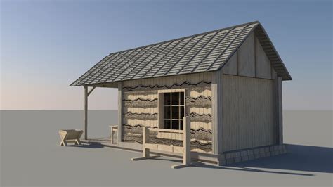 House Model In Maya D Model CGTrader