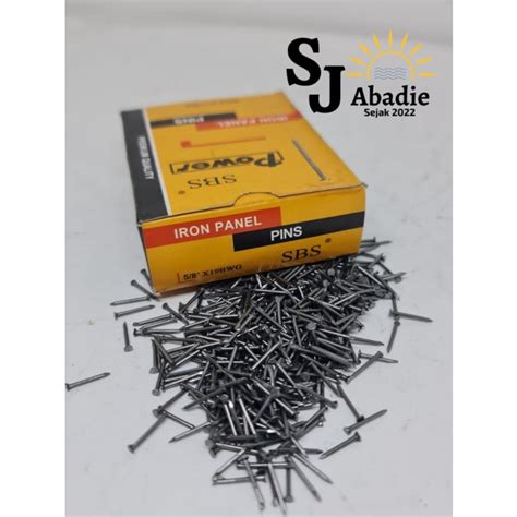 Jual Nice 1 Kotak Paku Power Triplek Kayu Iron Panel Pins Sbs 58