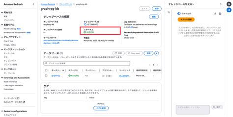 アップデート Amazon Bedrock Knowledge Bases の Graphrag が一般提供を開始しました
