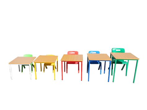 National School Single Student Table Compass School Furniture