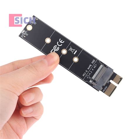 Sich อะแดปเตอรเชอมตอ PCIE เปน M2 NVMe SSD M2 PCIE X1 PCI E PCI Express M Key Shopee
