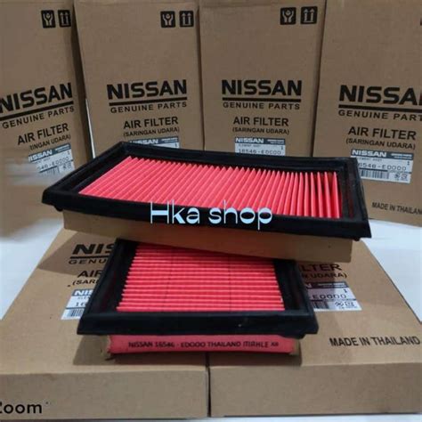 Promo Premium FILTER UDARA AIR FILTER NISSAN GRAND LIVINA XGEAR EVALIA LATIO COKLAT KARET