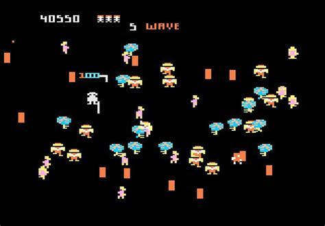 Game Review Atari Robotron 2084 For Atari 7800 Rivals Other