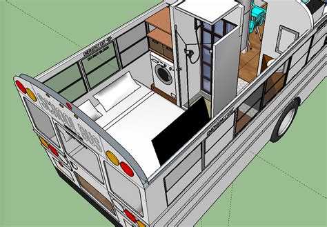 Bus Layout In Bus Life Campervan Life Bus House