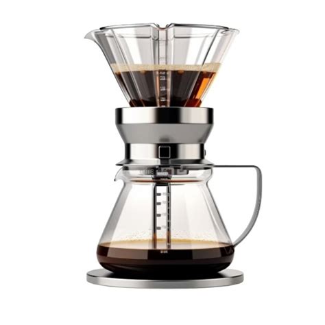 Premium AI Image | Coffee Dripper isolated on background with Generative AI