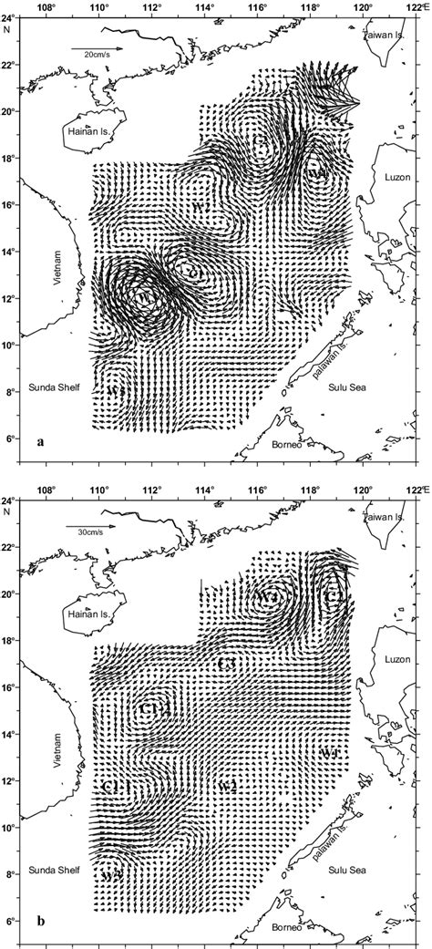 Horizontal Distribution Of Velocity Cms In Scs At 200 M Level During Download Scientific