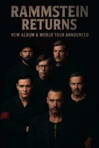 Good News Rammstein Announces New Album Release As They Reunite With
