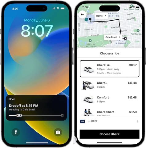 Uber unterstützt jetzt Live Activities und Dynamic Island Macerkopf