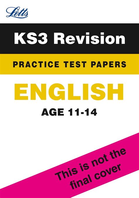 Letts Key Stage 3 Revision — English Practice Test Papers Paperback