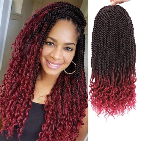 Buy Forevery Senegalese Twist Crochet Hair 18 Inch 7 Packs Goddess