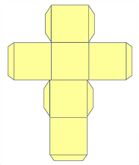 Cube Template D Cube Template Free Premium Templates