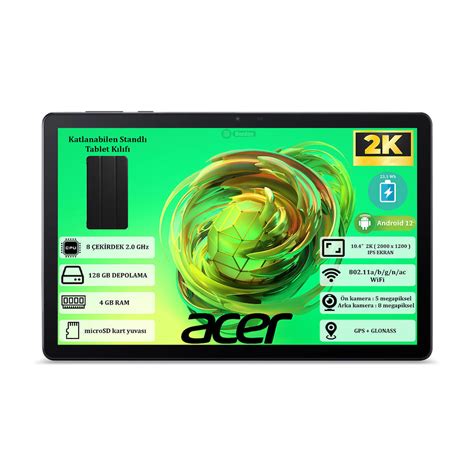 Acer Iconia Tab P10 4 Gb Ram 128 Gb 104 2k 2000 X 1200 Ips Yeni