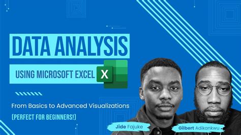 Data Analysis With Microsoft Excel From Basics To Advanced Visualisations Perfect For