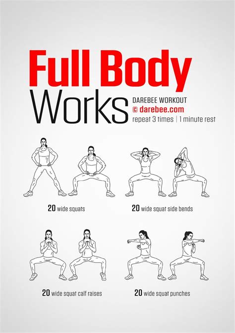 Darebee Auf Twitter Workout Of The Day Full Body Works