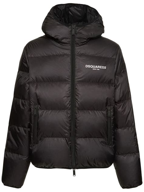 Logo Down Jacket The Hoxton Trend