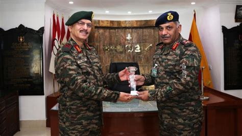 Lt Gen Dwivedi To Assume Charge Of Armys Northern Command Today