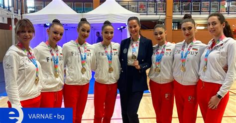 13 медала спечелиха българските гимнастички от Гран При Марбея