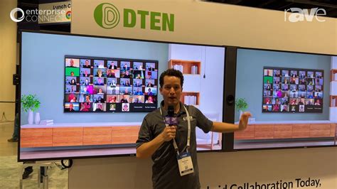 Enterprise Connect 23 Dten Presents Dual 75” System With Built In 4k