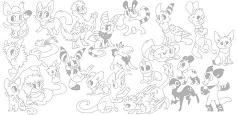 All My Characters Gotta Draw Them All By Smushey On Deviantart