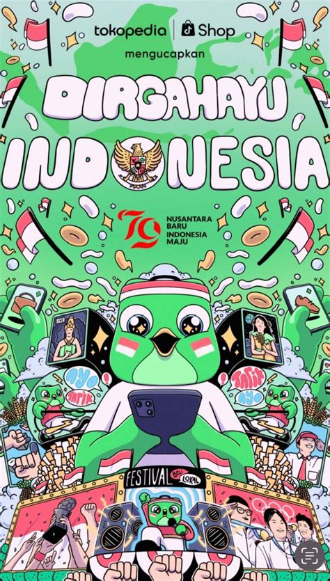 Dirgahayu Indonesia Nusantara Baru Indonesia Maju Selamat Merayakan Hari Kemerdekaan Teman