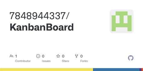 Github 7848944337kanbanboard