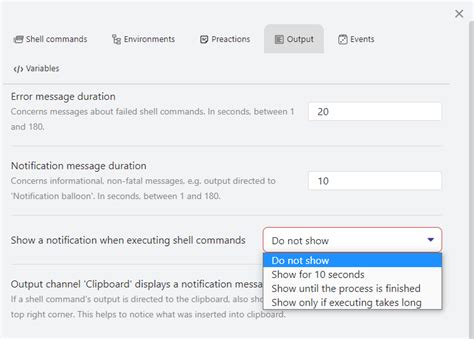 show a notification when executing shell commands · taitava obsidian